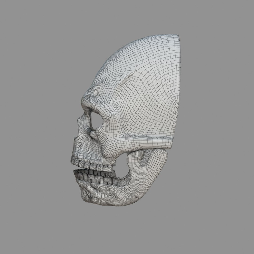 3D James Bond Spectre Mask Model - TurboSquid 1261814