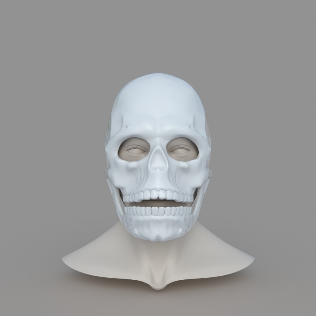 3D James Bond Spectre Mask Model - TurboSquid 1261814