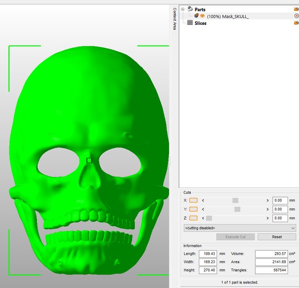 modelo 3d Máscara de James Bond Spectre Skull Skeleton Scary Halloween ...