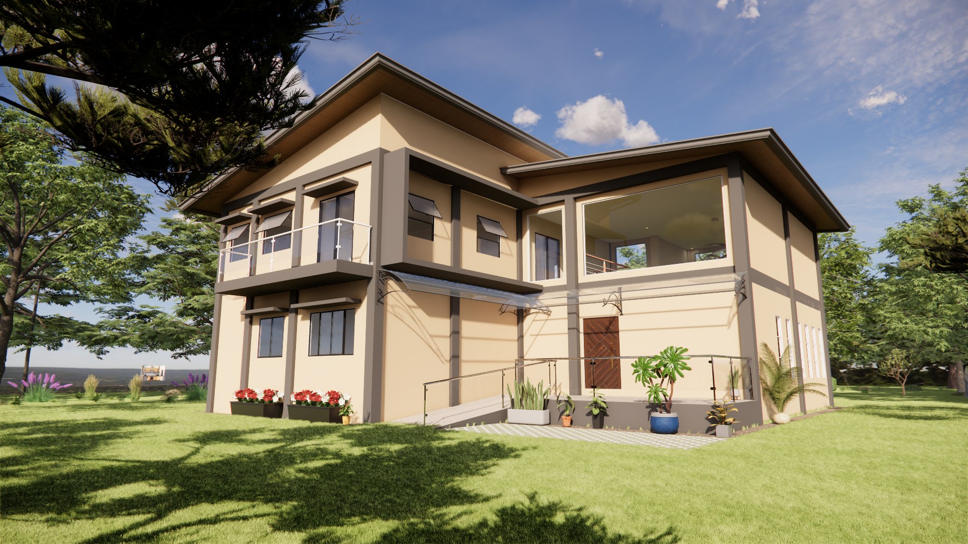 3D Model 2 STOREY HOUSE - TurboSquid 2360790