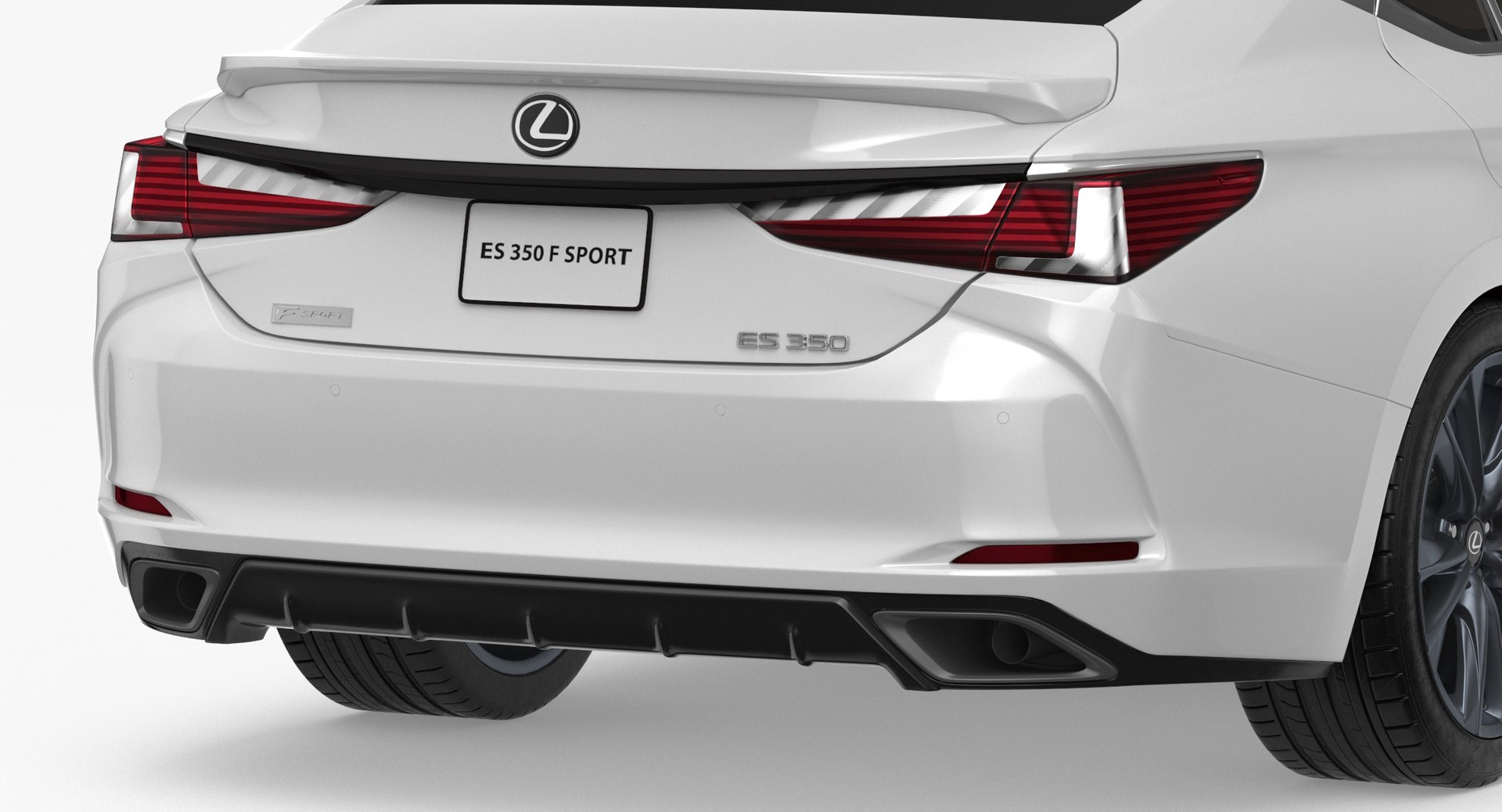 3D Lexus ES 350 F Sport - TurboSquid 2027533