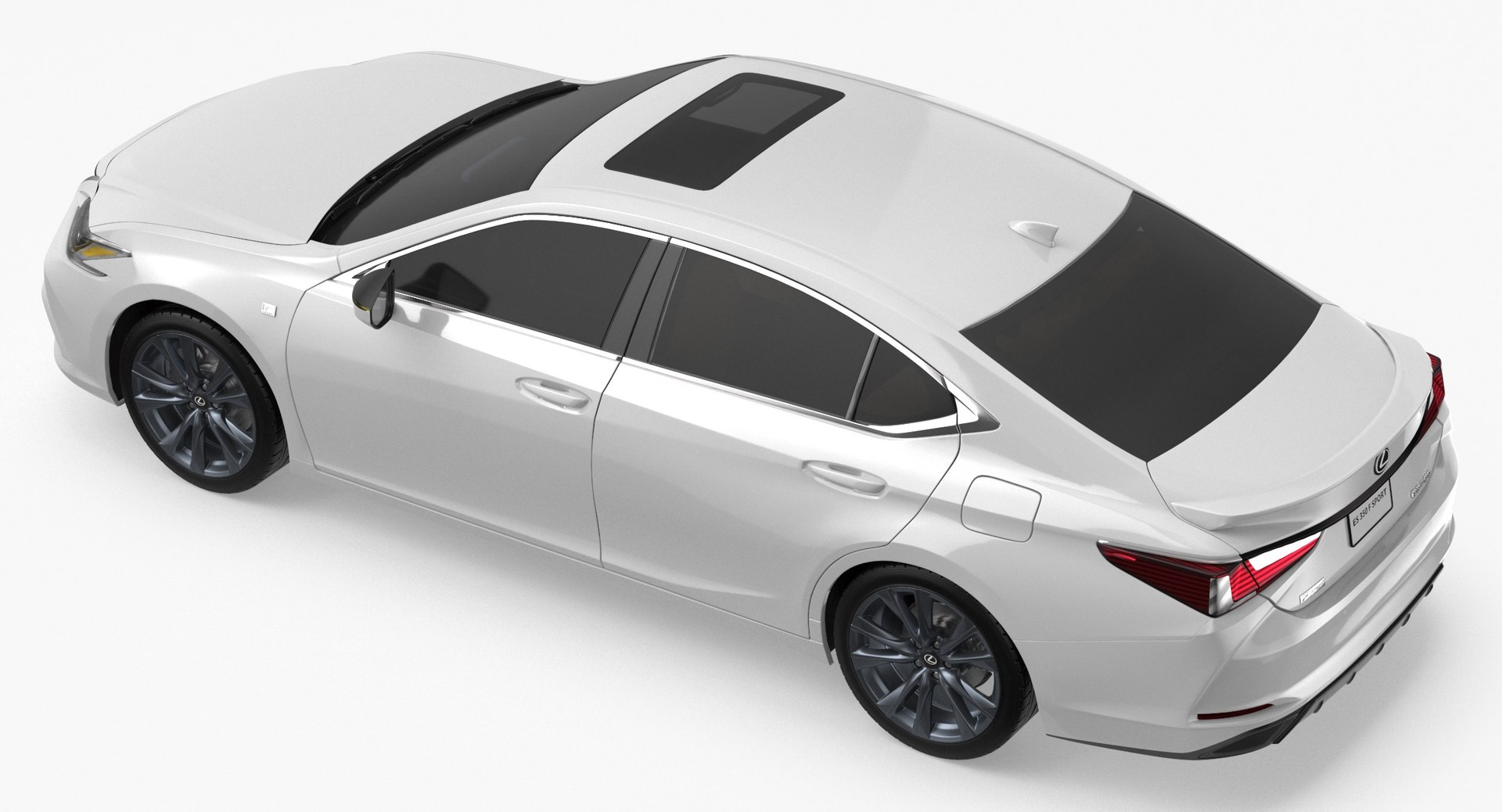 3D Lexus ES 350 F Sport - TurboSquid 2027533
