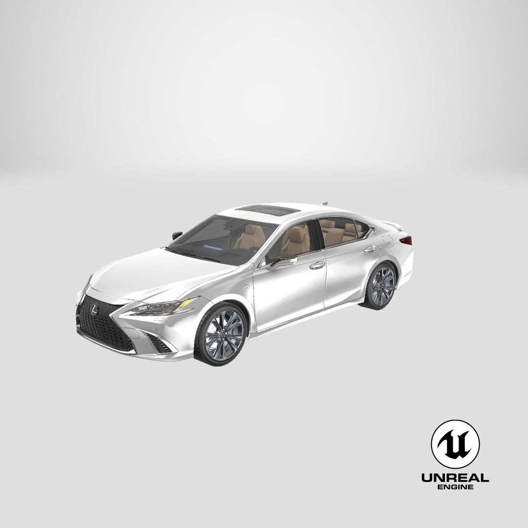3D Lexus ES 350 F Sport - TurboSquid 2027533