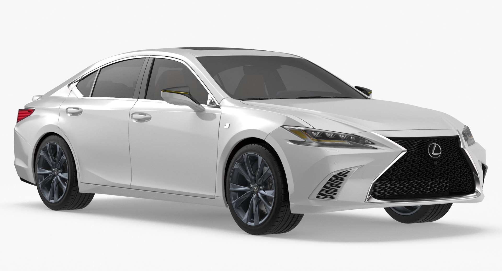 3D Lexus ES 350 F Sport - TurboSquid 2027533