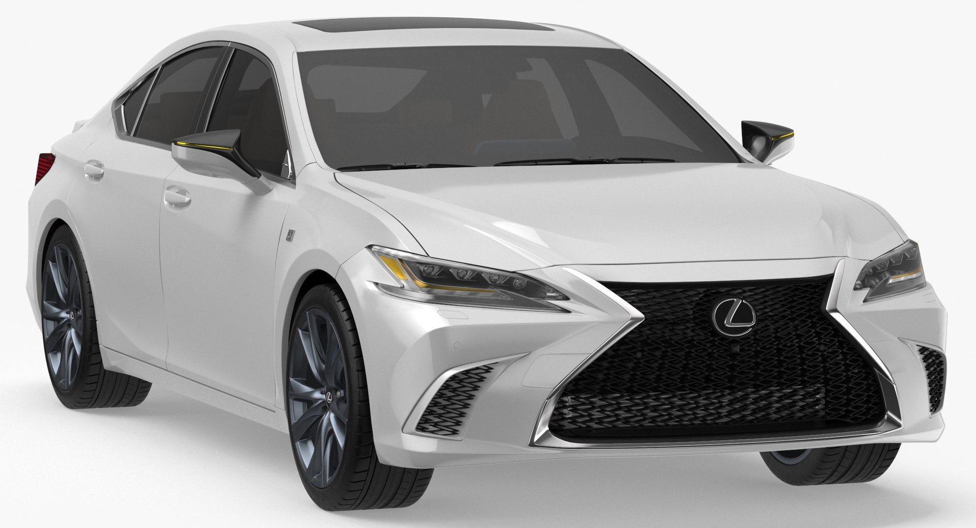 3D Lexus ES 350 F Sport - TurboSquid 2027533