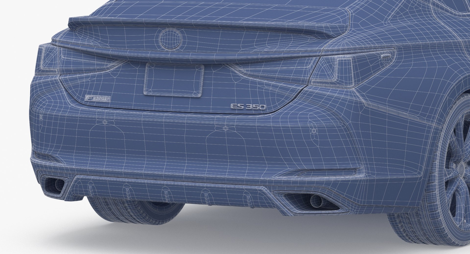 3D Lexus ES 350 F Sport - TurboSquid 2027533