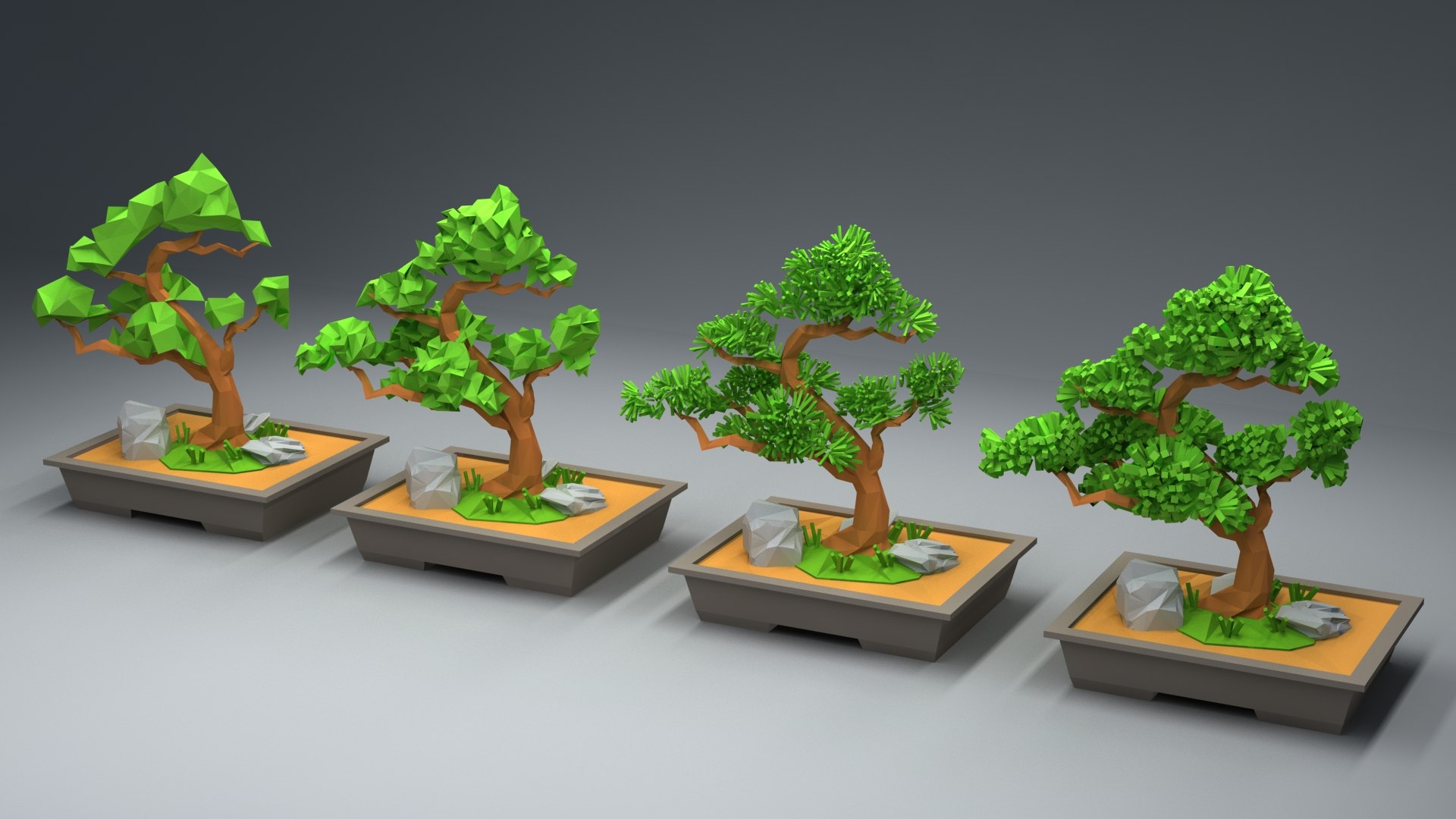 Bonsai Style 3D Model - TurboSquid 1698763
