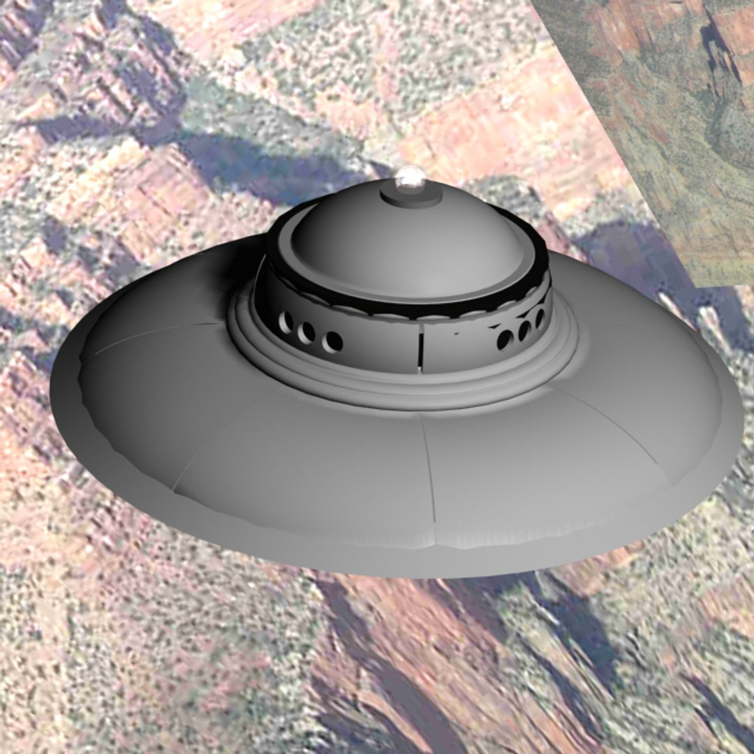 3d Model Adamski Ufo
