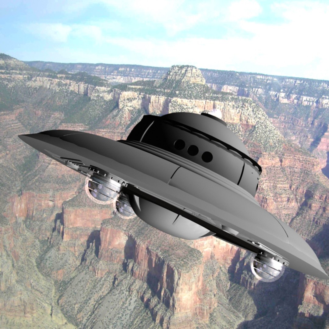 3d Model Adamski Ufo