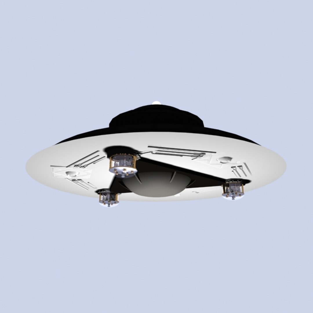 3d Model Adamski Ufo