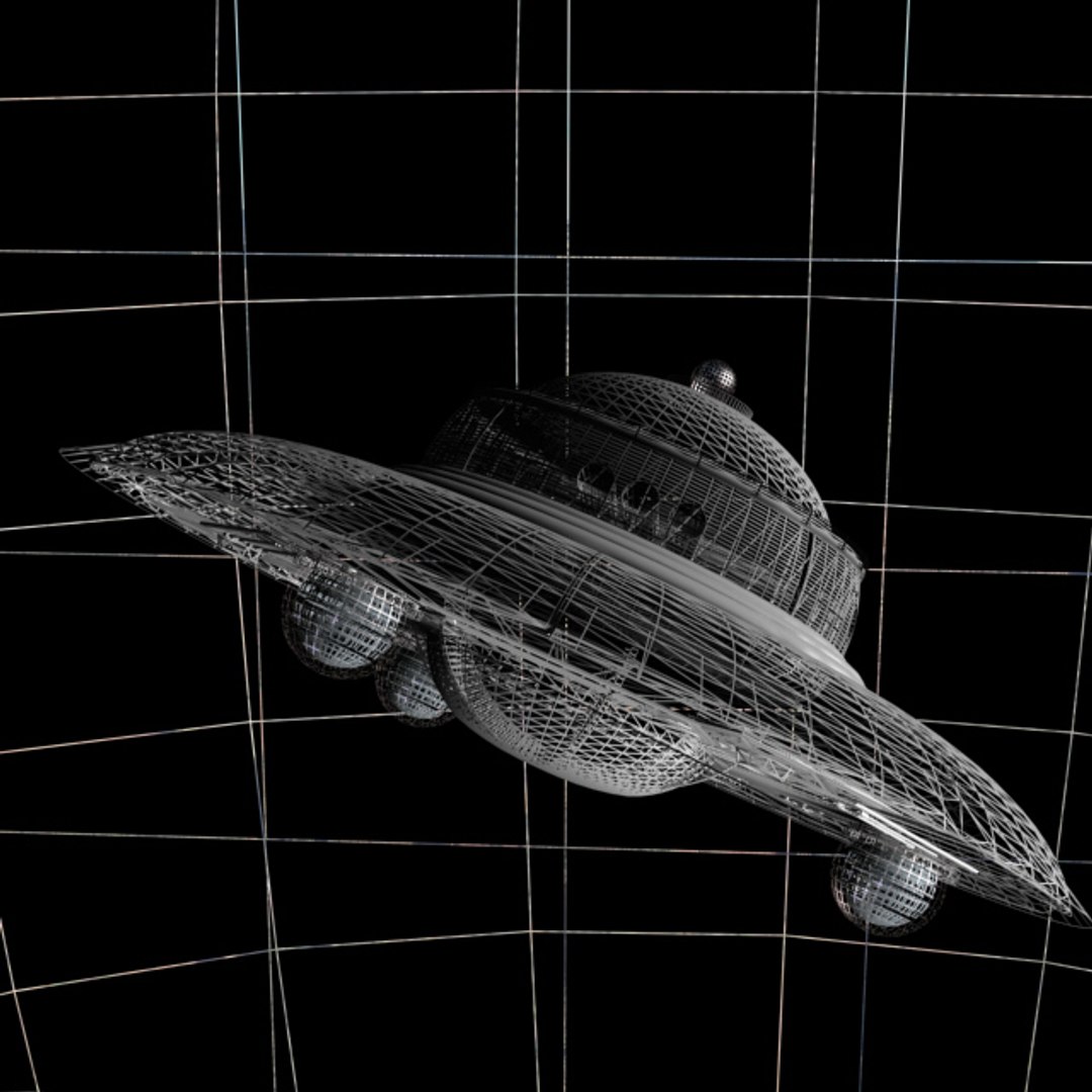 3d Model Adamski Ufo