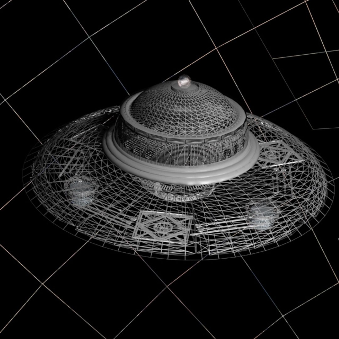 3d Model Adamski Ufo
