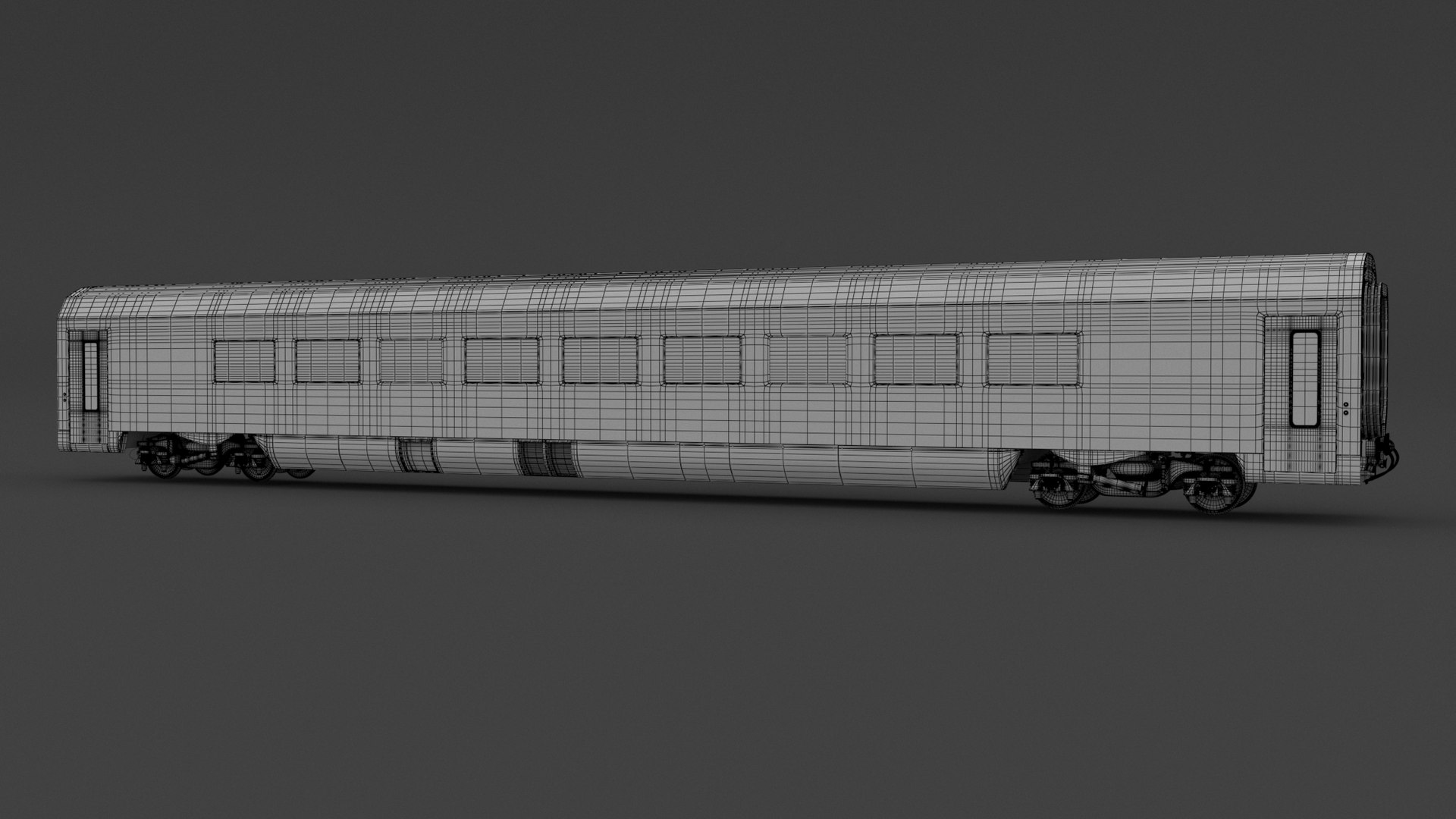 3D Model Passenger Train OBB Nightjet Collection 2 - TurboSquid 2183668
