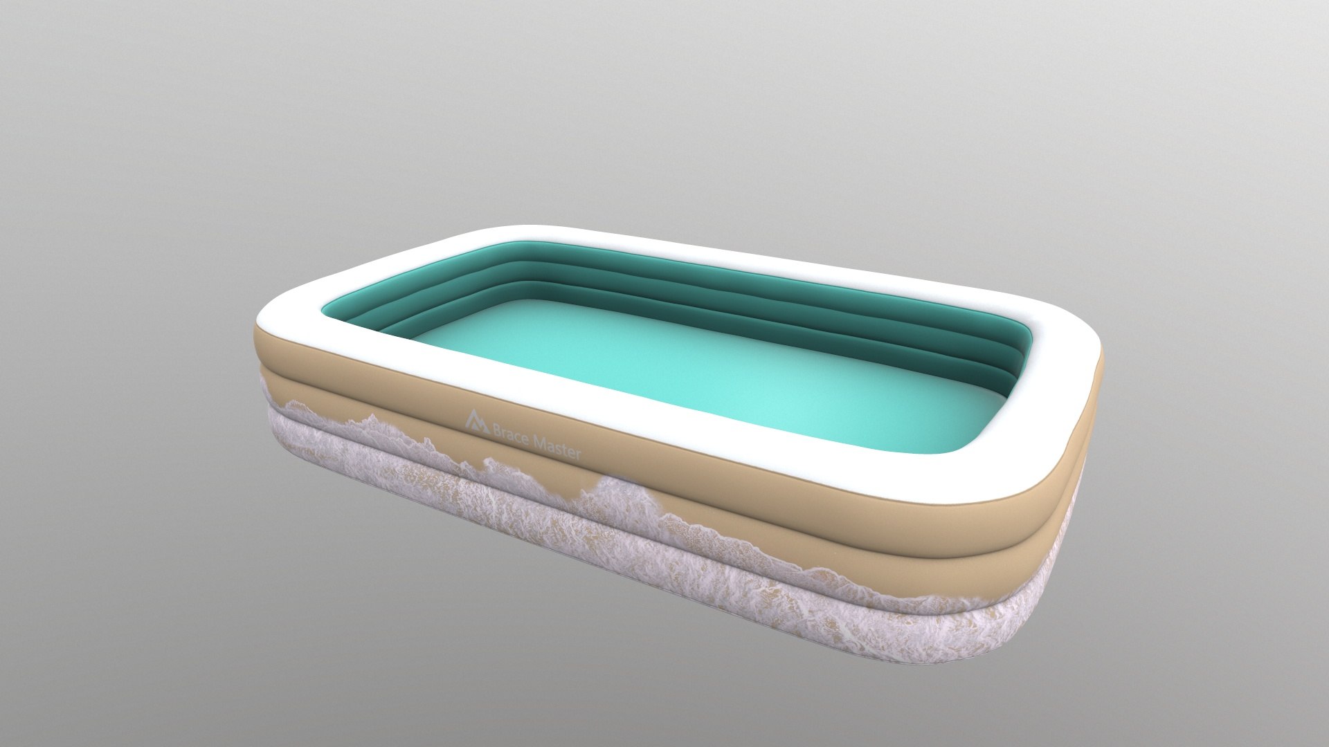 Brace Master Inflatable Swimming Pool 3D Model - TurboSquid 2072845