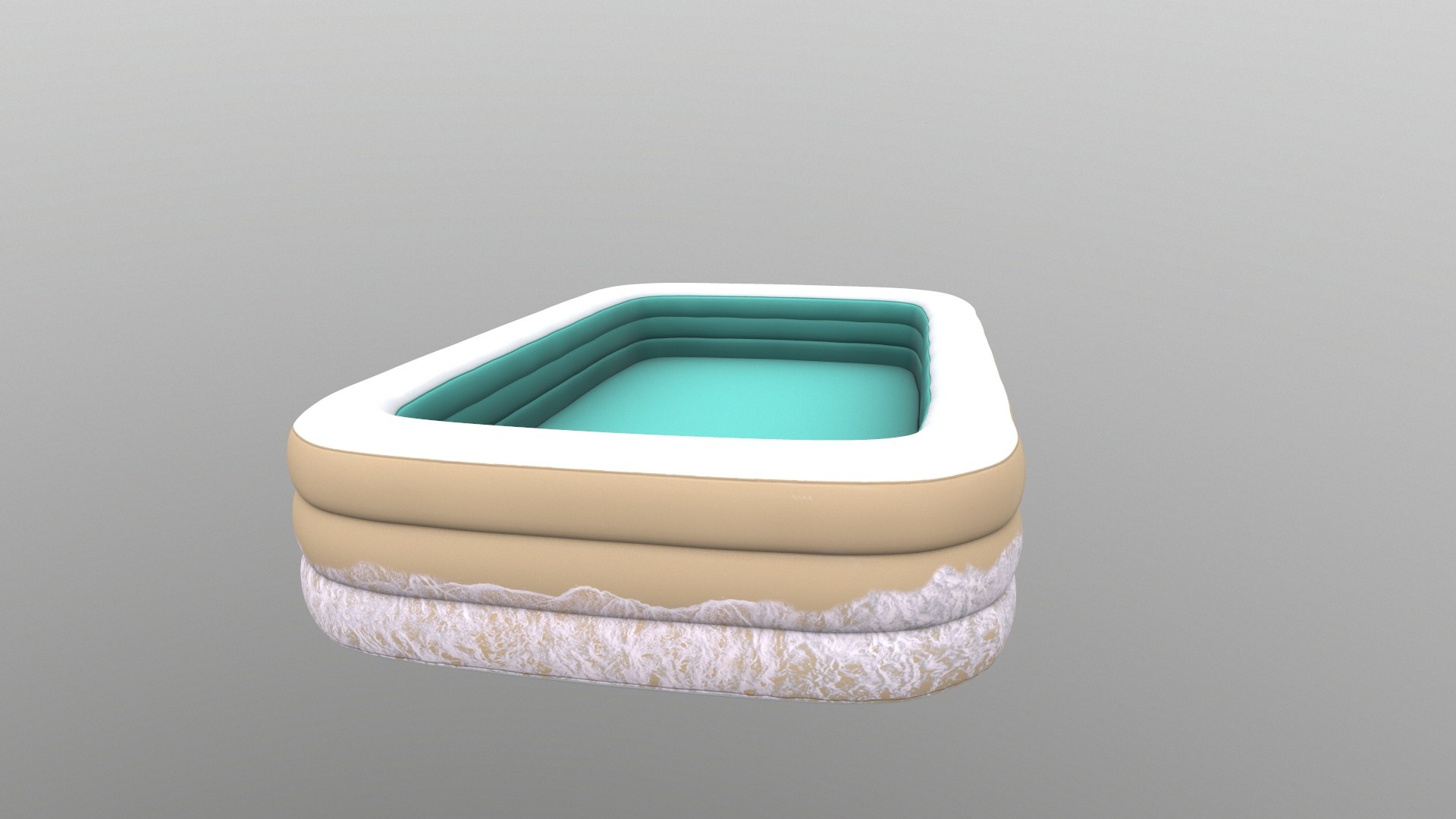 Brace Master Inflatable Swimming Pool 3D Model - TurboSquid 2072845