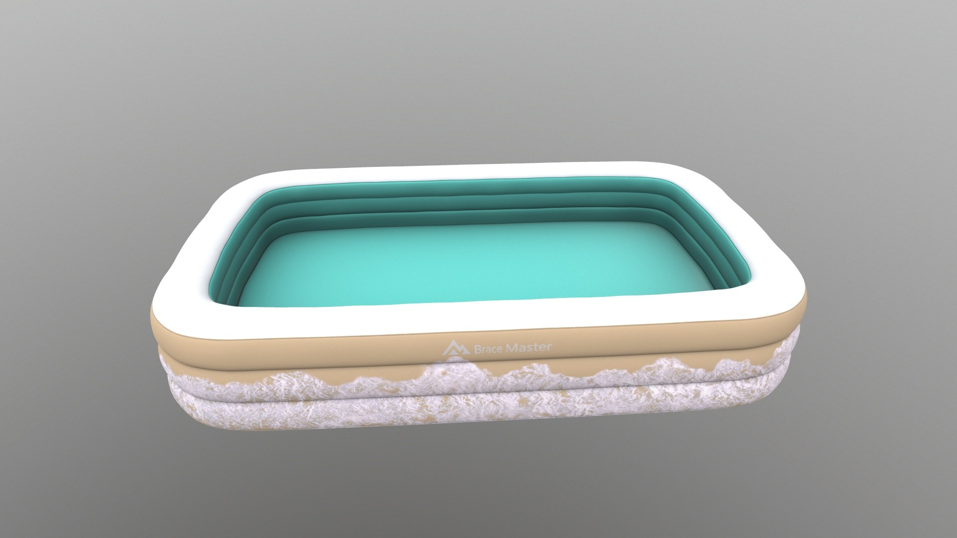 Brace Master Inflatable Swimming Pool 3D Model - TurboSquid 2072845