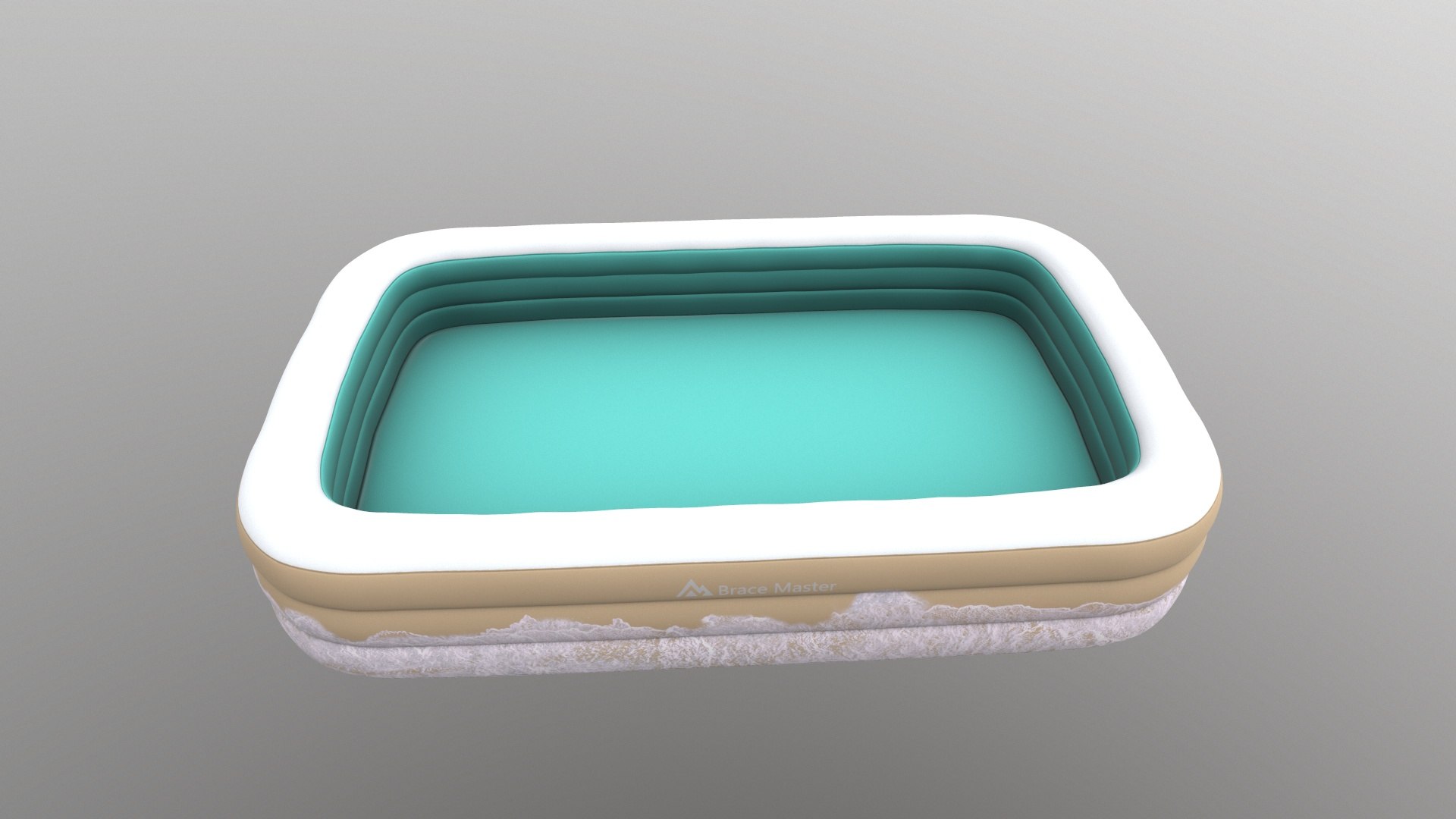 Brace Master Inflatable Swimming Pool 3D Model - TurboSquid 2072845