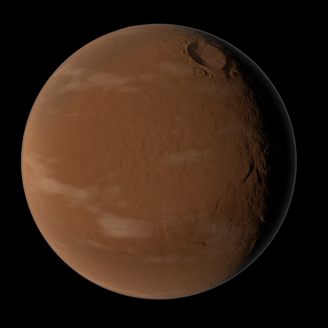 Dwarf Planet Atmosphere 3d Model