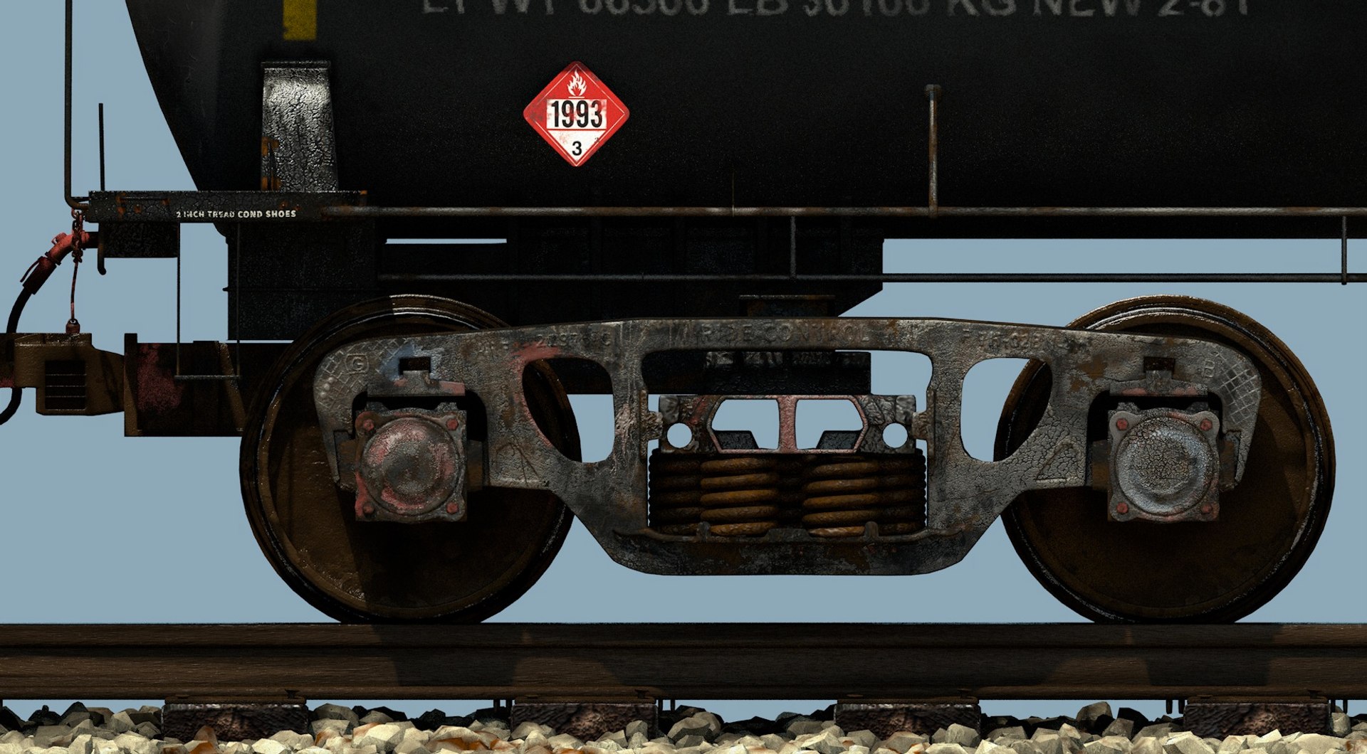 3D Tank Cars Dot-111 Model - TurboSquid 1255416