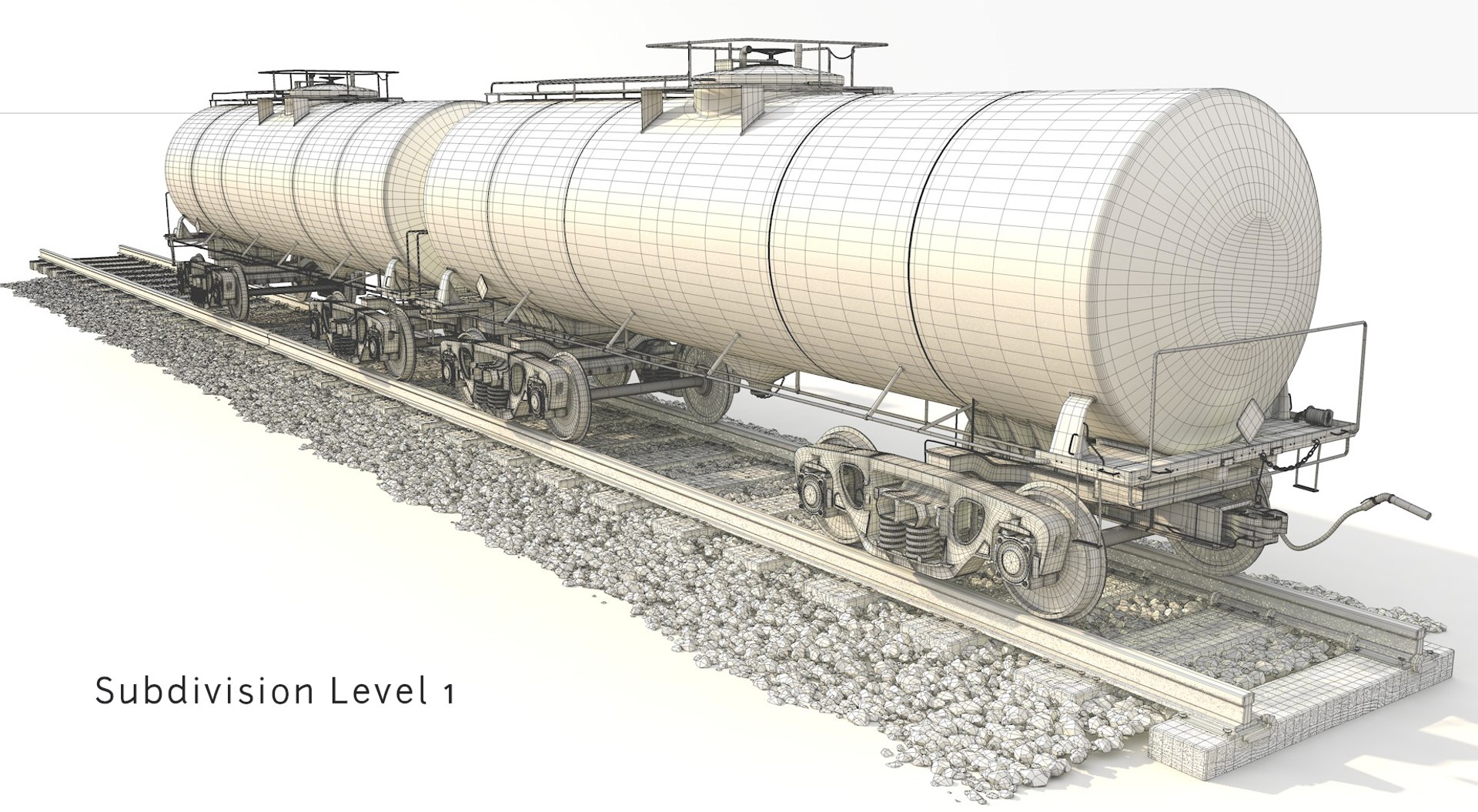 3D Tank Cars Dot-111 Model - TurboSquid 1255416