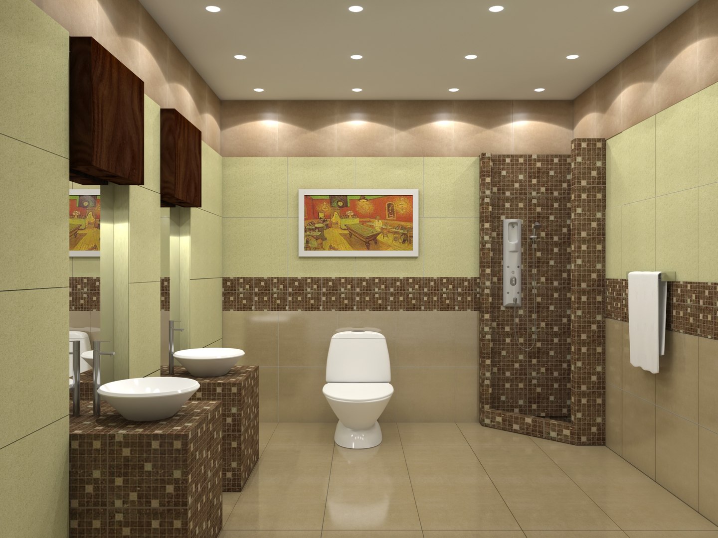 3D Bathroom Collection 1 Model - TurboSquid 1965018