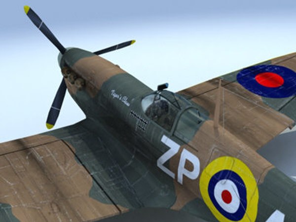 second fighter 3d model
