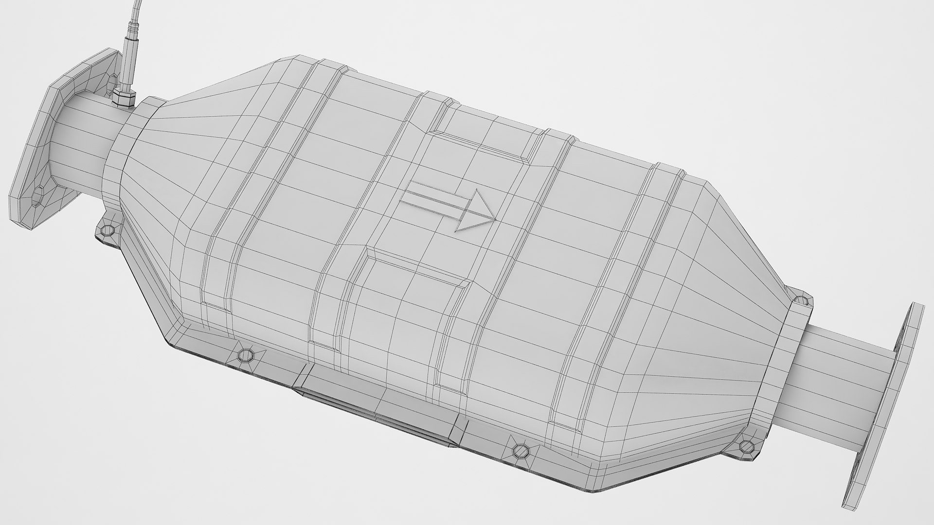 Catalytic Converter 02 3D model - TurboSquid 1790423