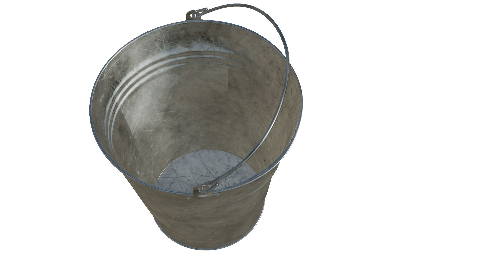3D Metal Bucket Model - TurboSquid 1894915