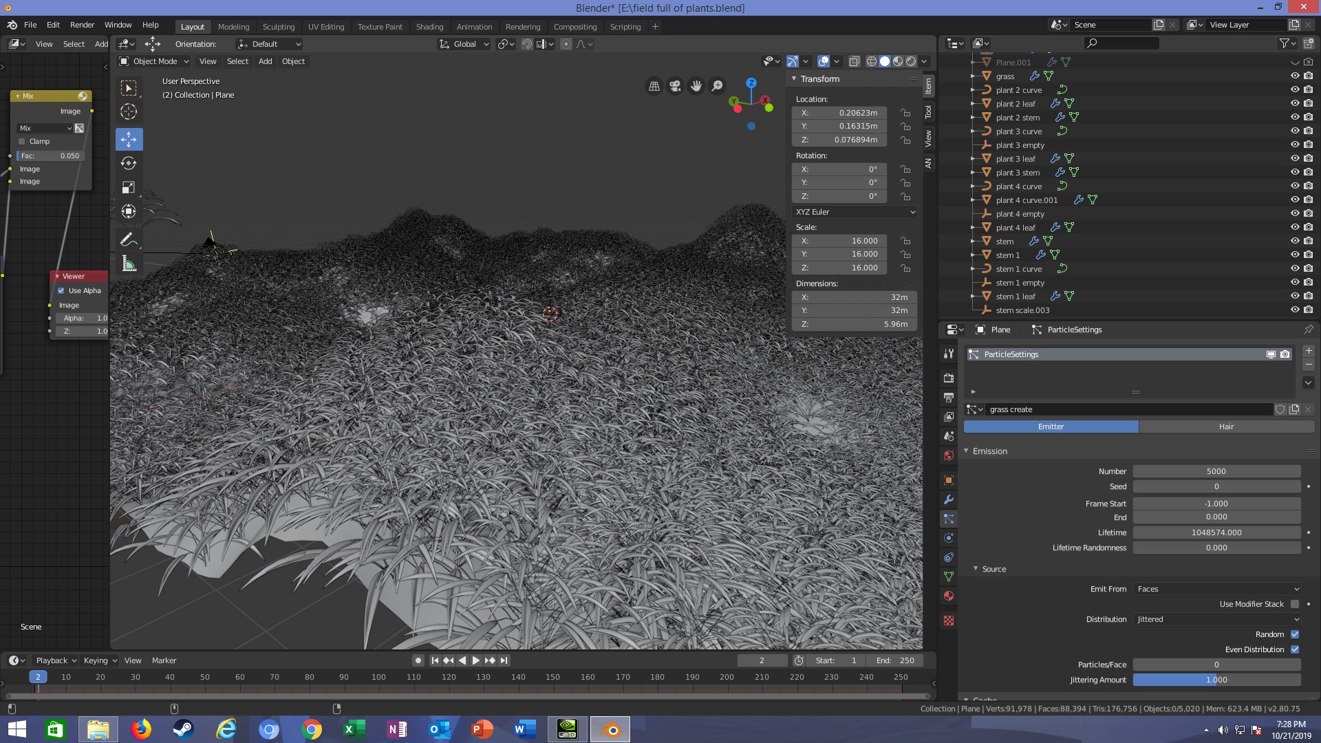 3D Field Grass Dirt Model - TurboSquid 1462816