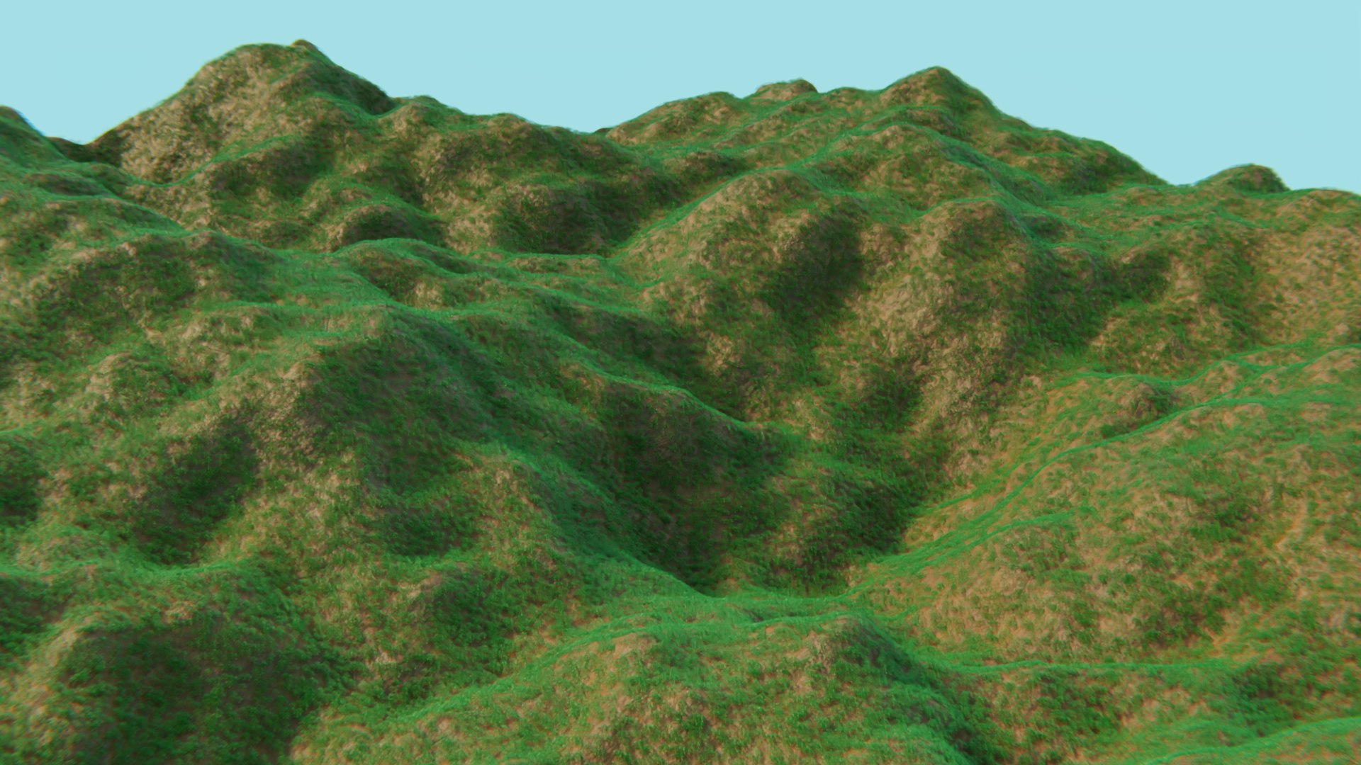 3D Field Grass Dirt Model - TurboSquid 1462816
