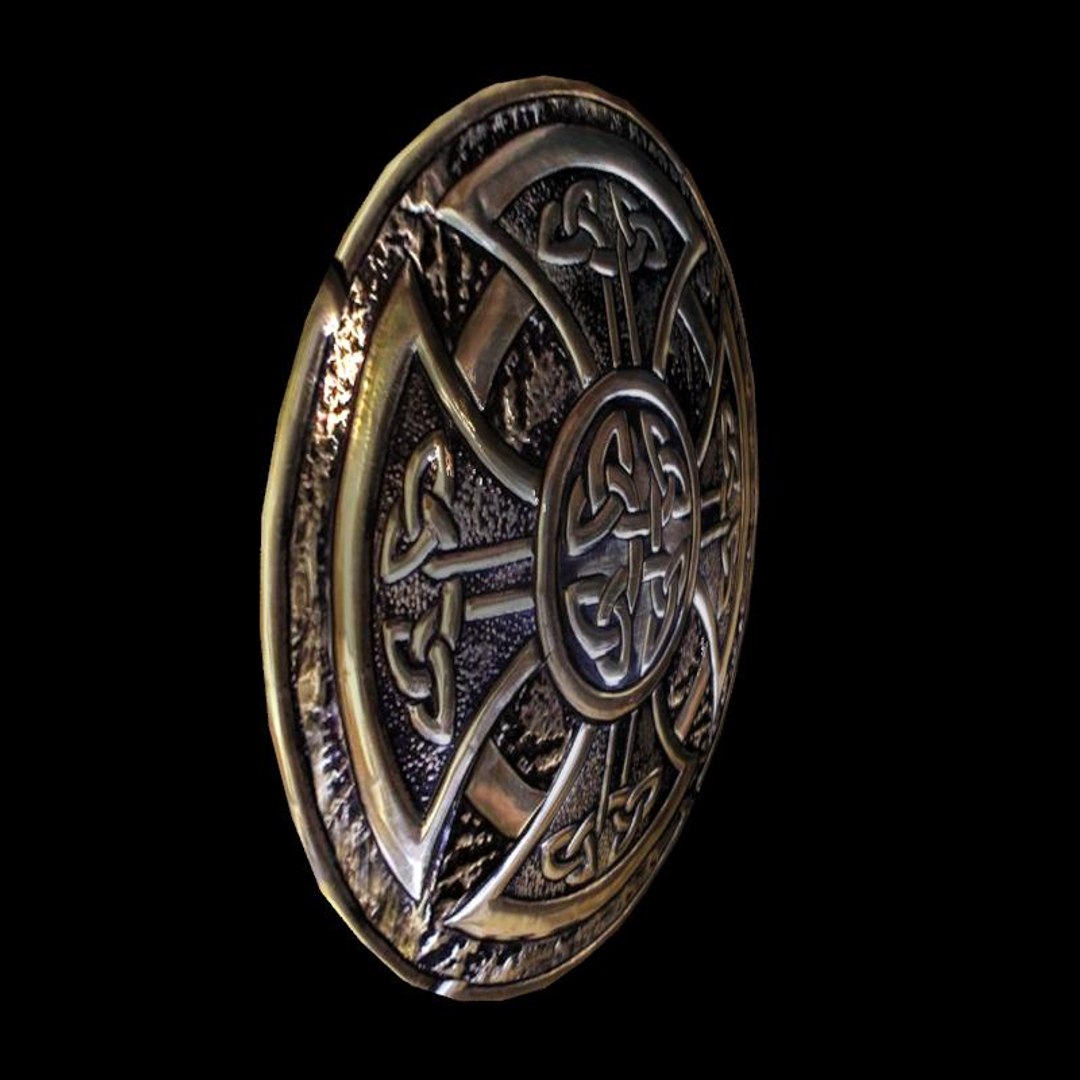 Shield Celtic 3D - TurboSquid 1210002