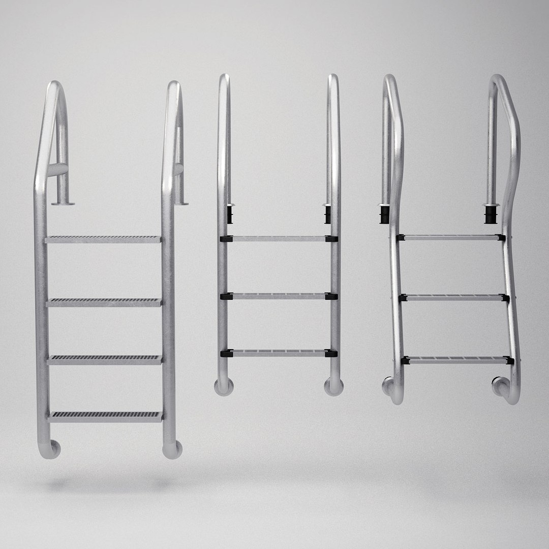 Pool Ladders 3d Max