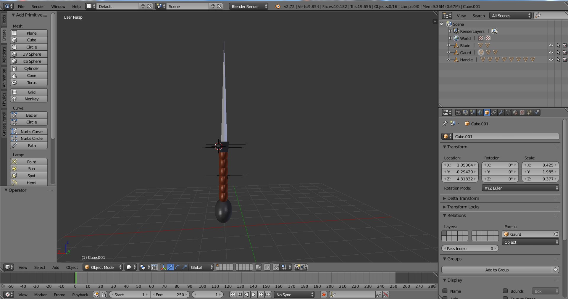 Free Dagger Low-poly Model - TurboSquid 1276958