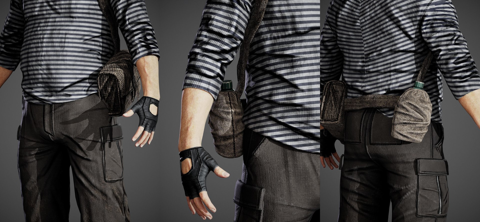 3D Bandit Model - TurboSquid 2262939