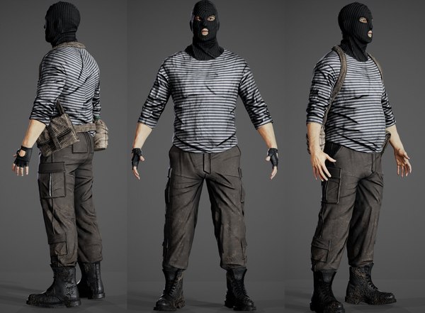 Robber 3D Models for Download | TurboSquid