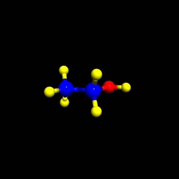 diethyl ketone 3d model