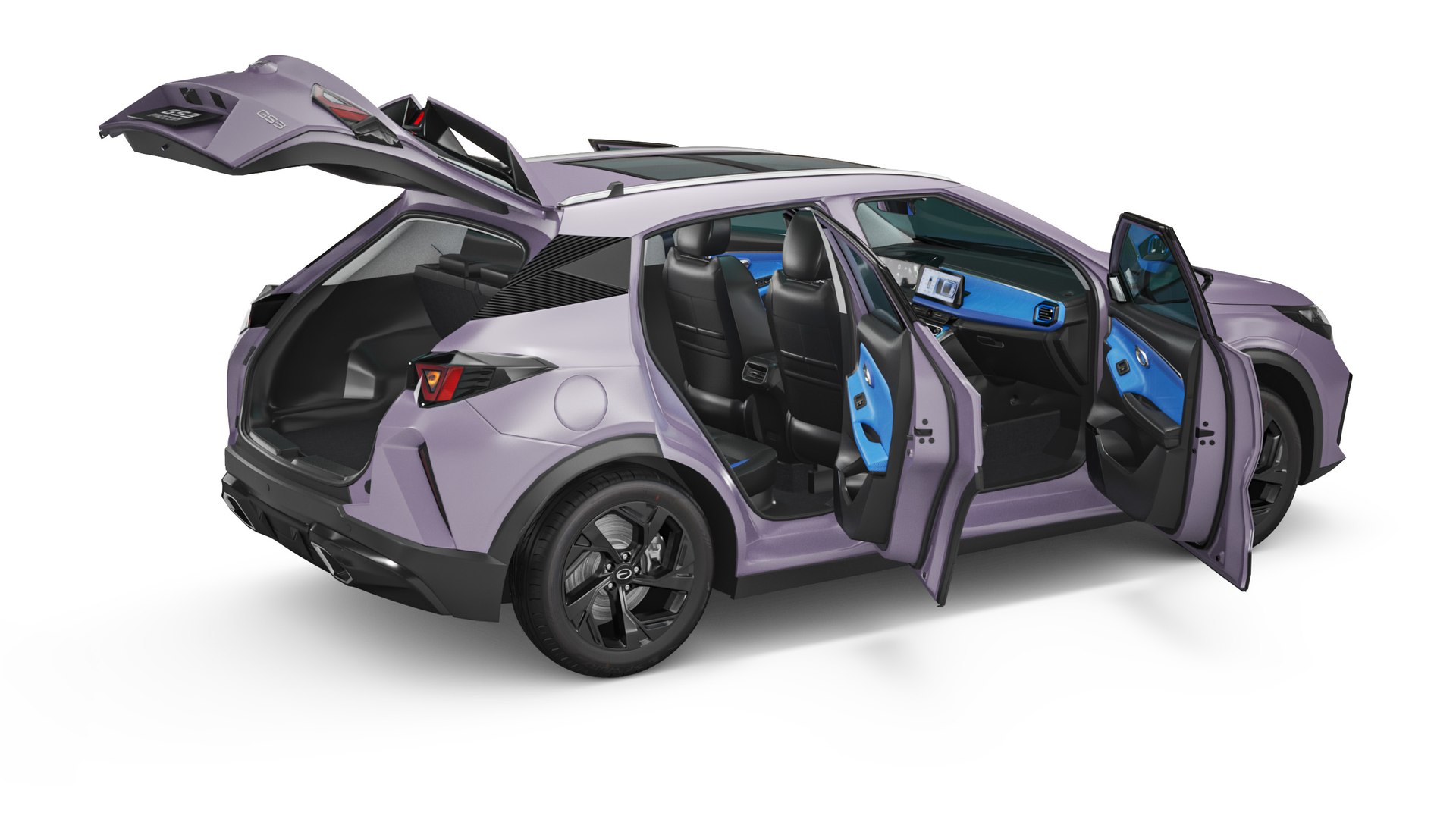 2024 GAC GS3 EMZOOM With Interior 3D - TurboSquid 2299322