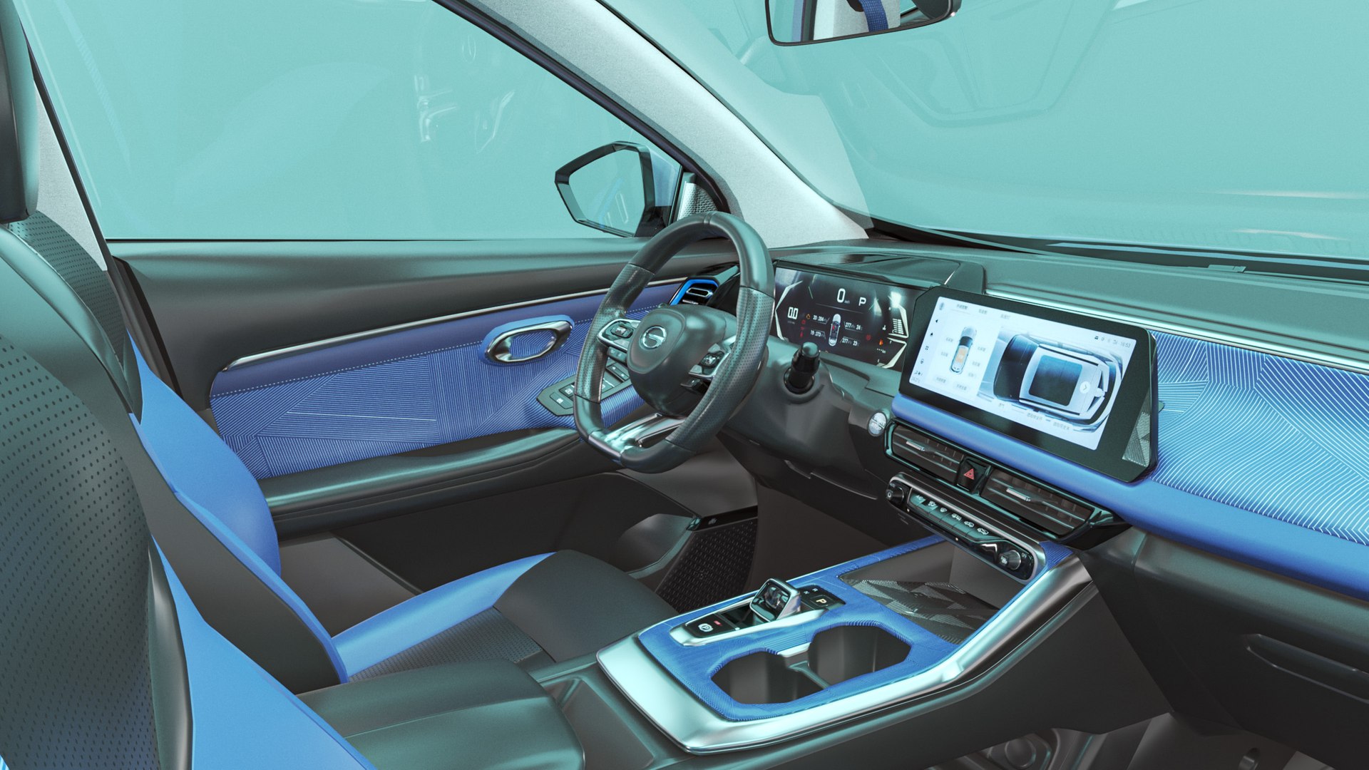 2024 GAC GS3 EMZOOM With Interior 3D - TurboSquid 2299322