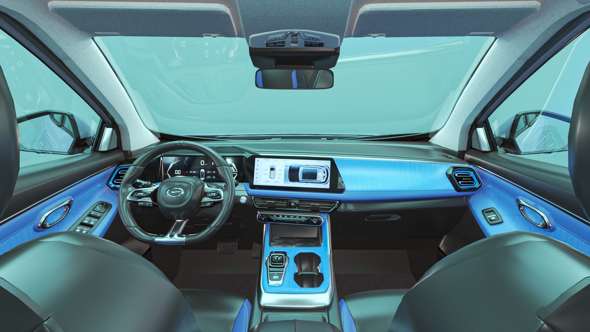 2024 GAC GS3 EMZOOM With Interior 3D - TurboSquid 2299322