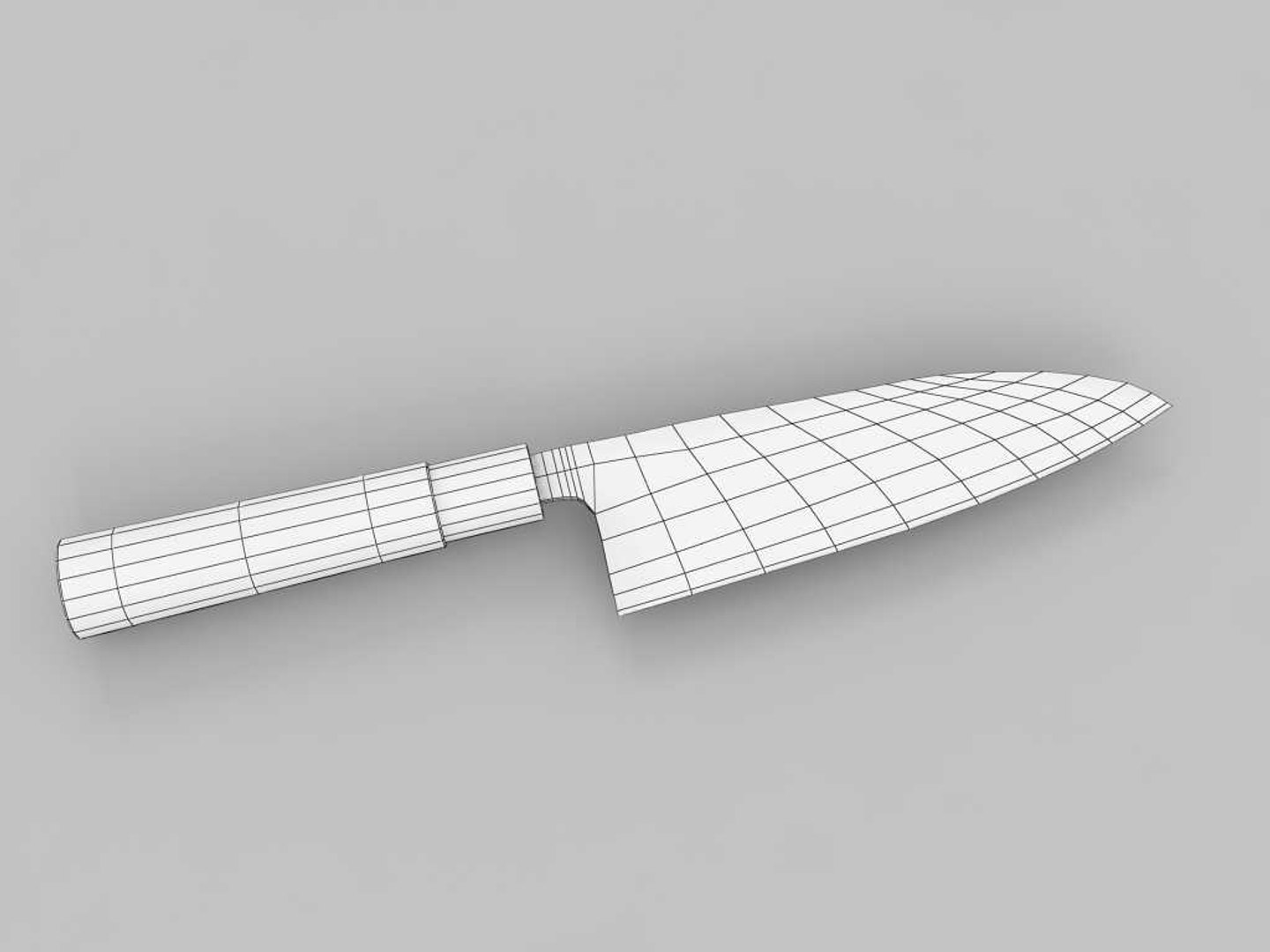 Kitchen Knife 3d Max