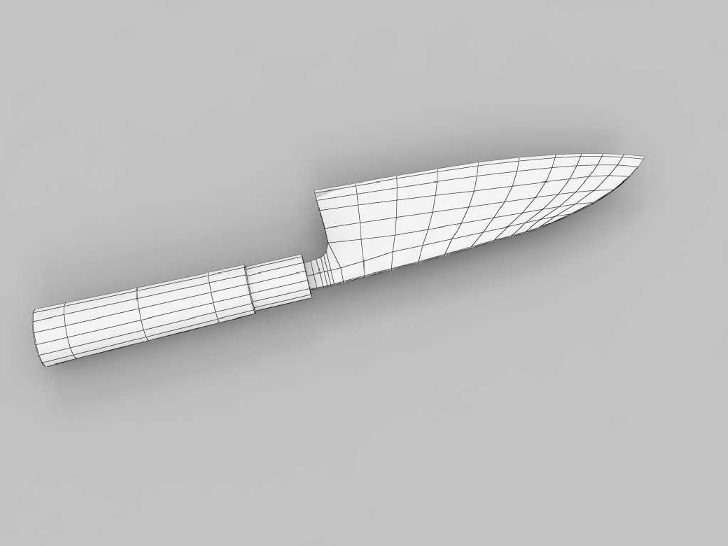 Kitchen Knife 3d Max