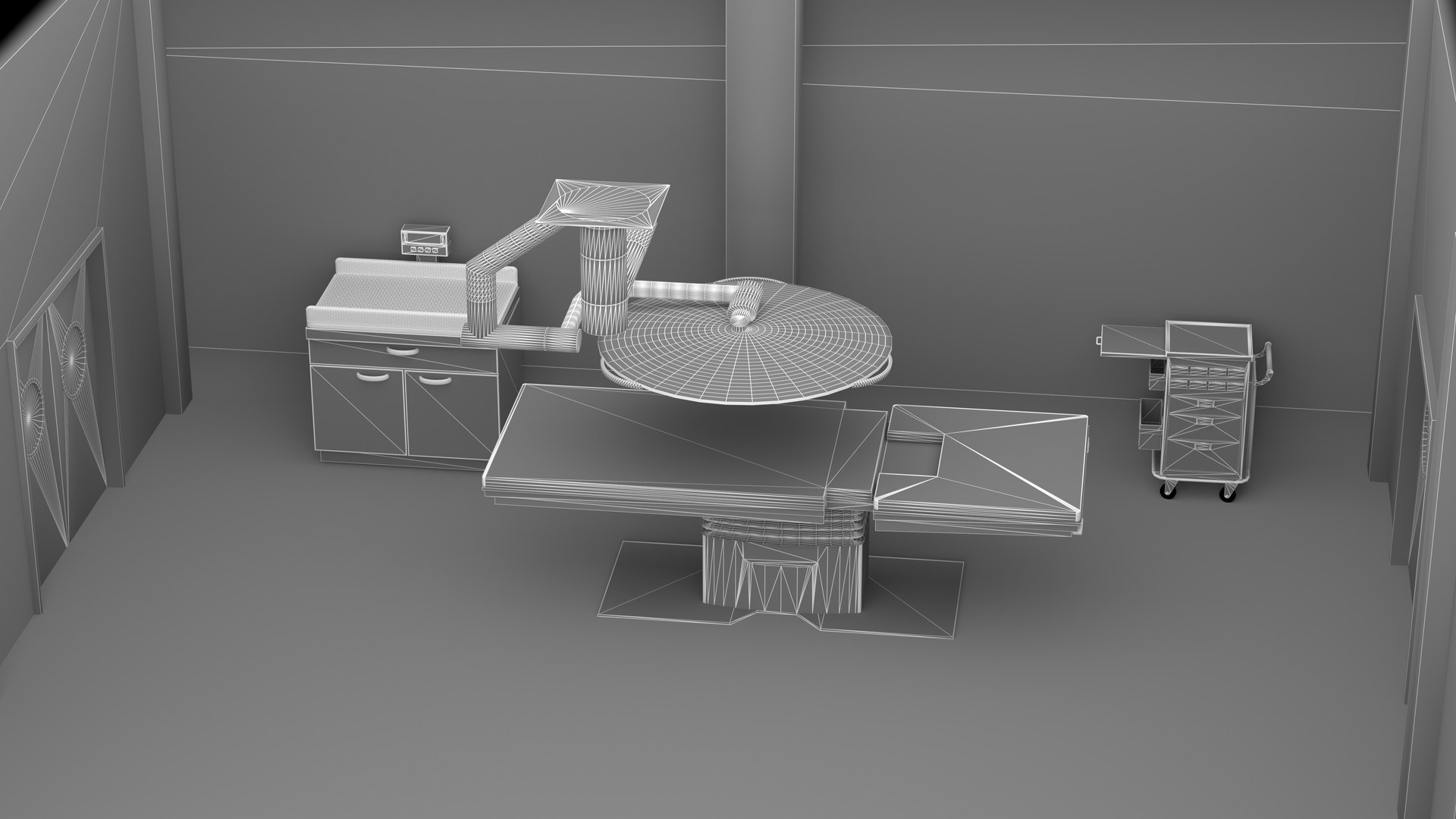 Operating Room 8K 3D Model - TurboSquid 2285754