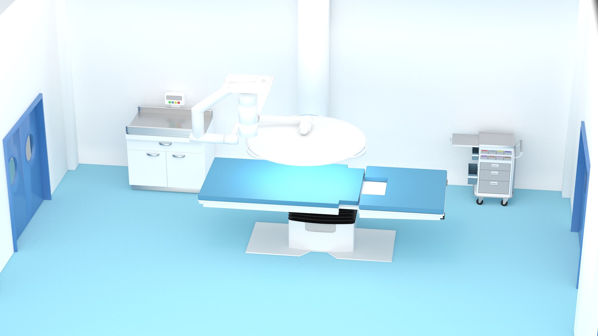 Operating Room 8K 3D Model - TurboSquid 2285754