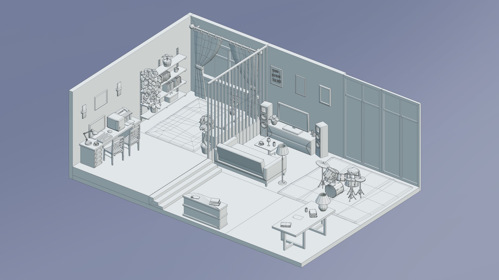 Room 42 Model - TurboSquid 2151781