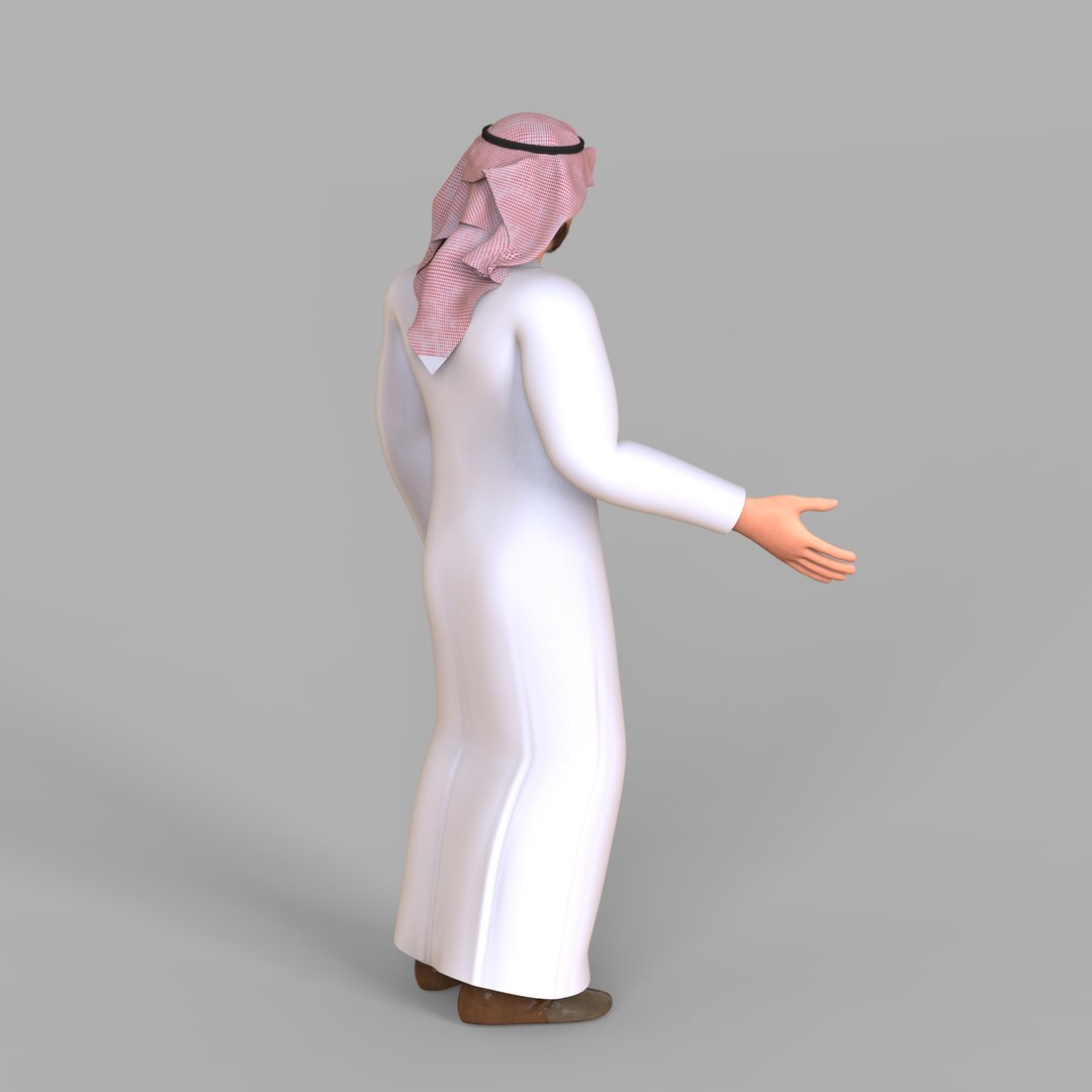 3D Model Arab Character Pack - TurboSquid 1970310