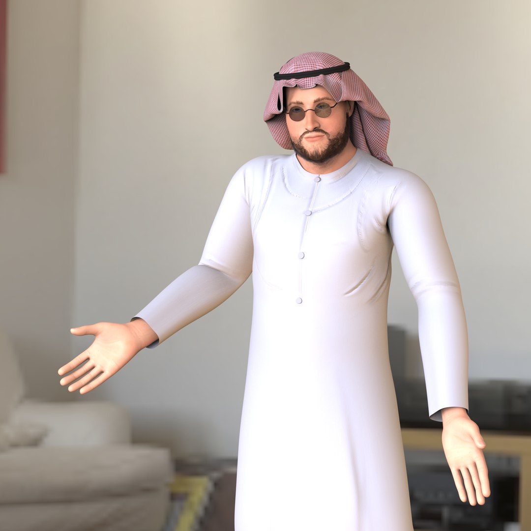 3D model Arab Character Pack - TurboSquid 1970310