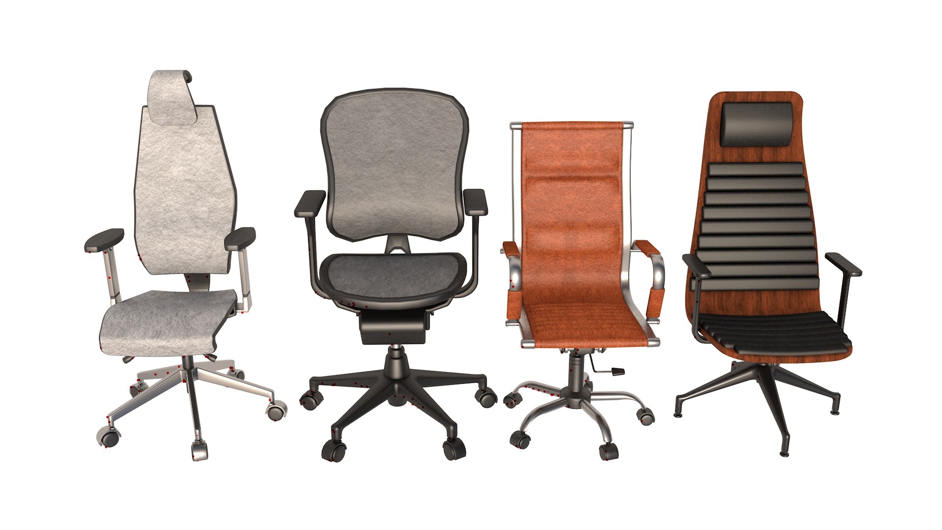 3D Office Chair Collection - TurboSquid 1986820