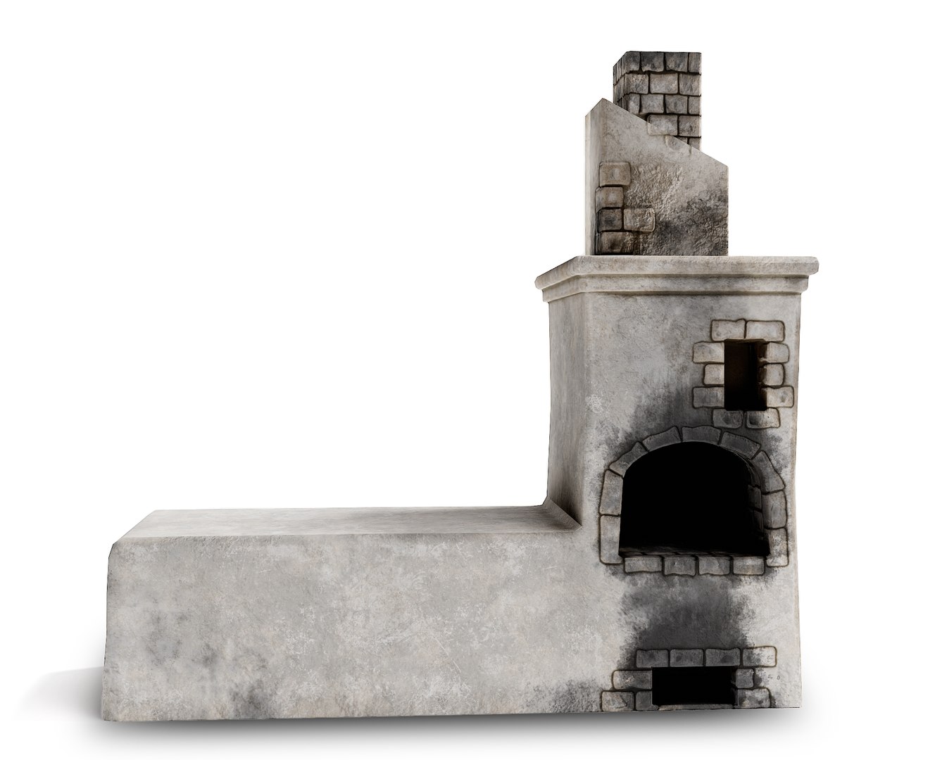 Furnace Brick Old Stove Er1 Model - TurboSquid 2208198
