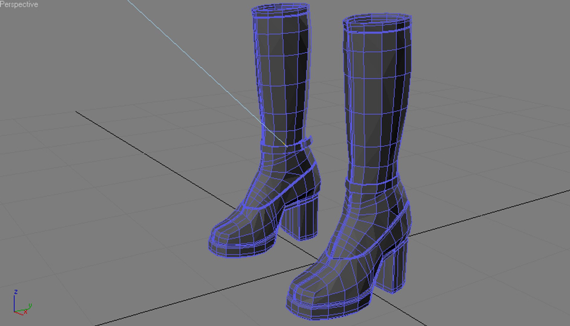 Boots 3d Model