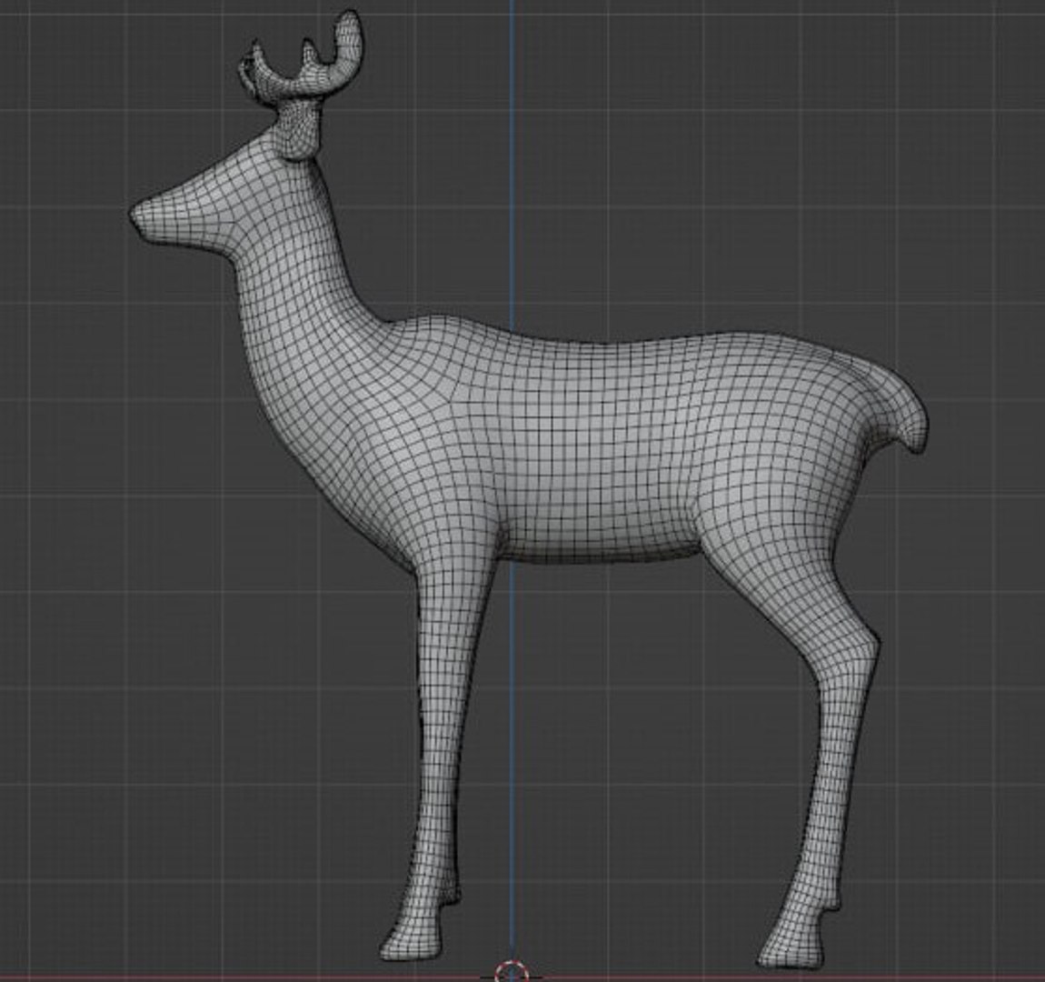 3D Model Low-poly Deer - TurboSquid 2207796